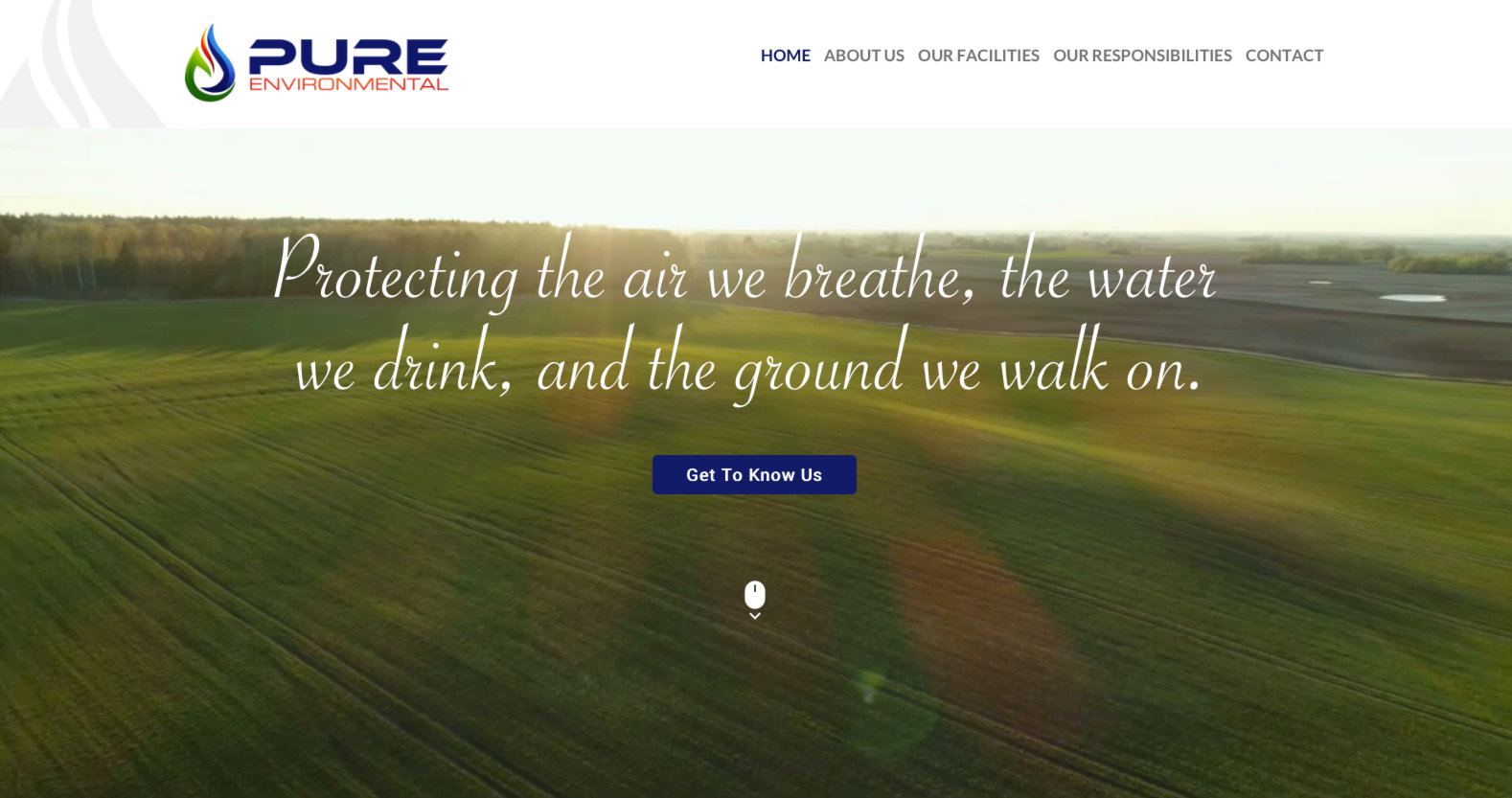 Responsible and Sustainable Solutions - Pure Environmental